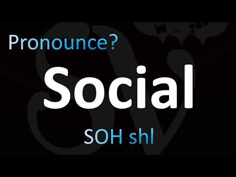 How to Pronounce Social (CORRECTLY!)