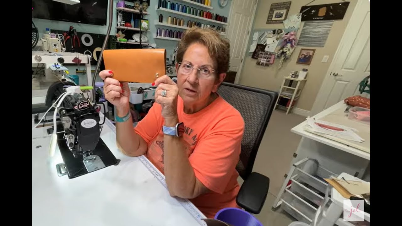 Lets Make a Leather Roper Wallet Testing the process