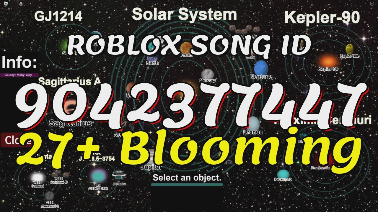 27+ Blooming Roblox Song IDs/Codes