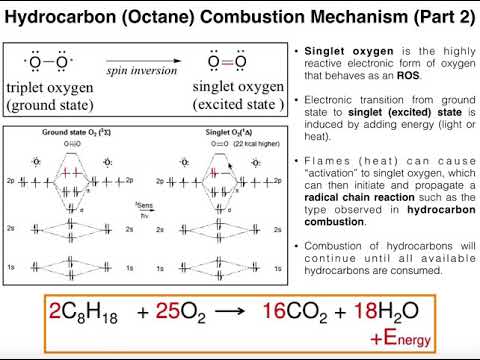 How can fuel combust into a GIANT FIRE? | Hydrocarbon Combustion Mechanism