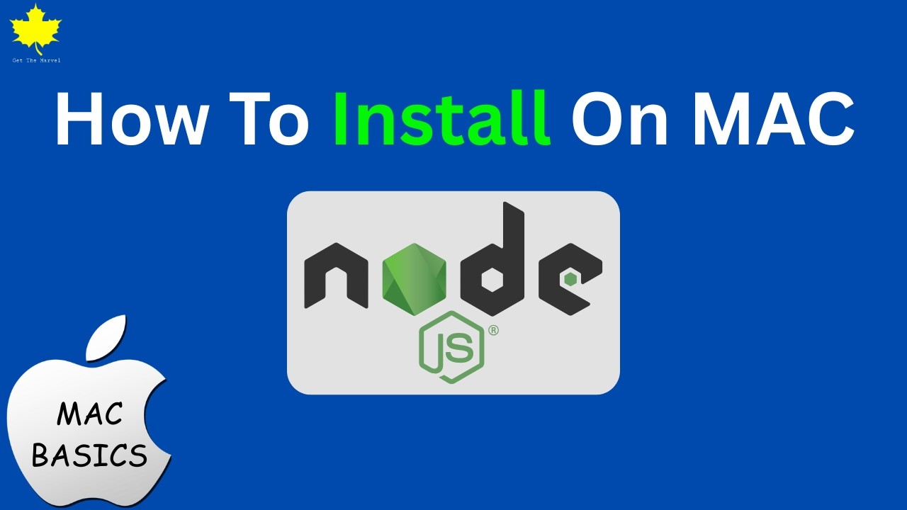 How to install Node js on macOS | step by step guide