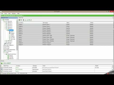 How Add Network and Find Panel Reader