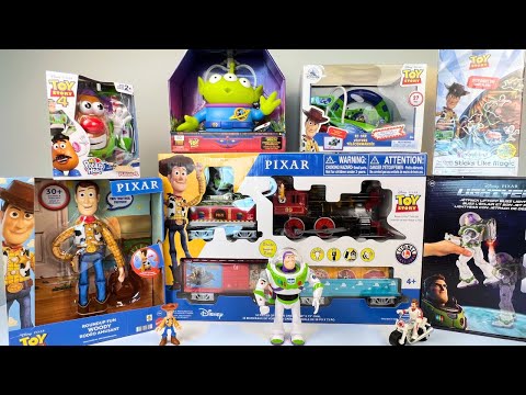 Pixar Toy Story Collection Unboxing Review | Best RC Model Train Set | Woody Riding on RC Car