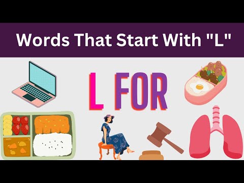 5 letter word starting with L | Preschool Learning Videos For Kids