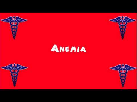 Pronounce Medical Words ― Anemia