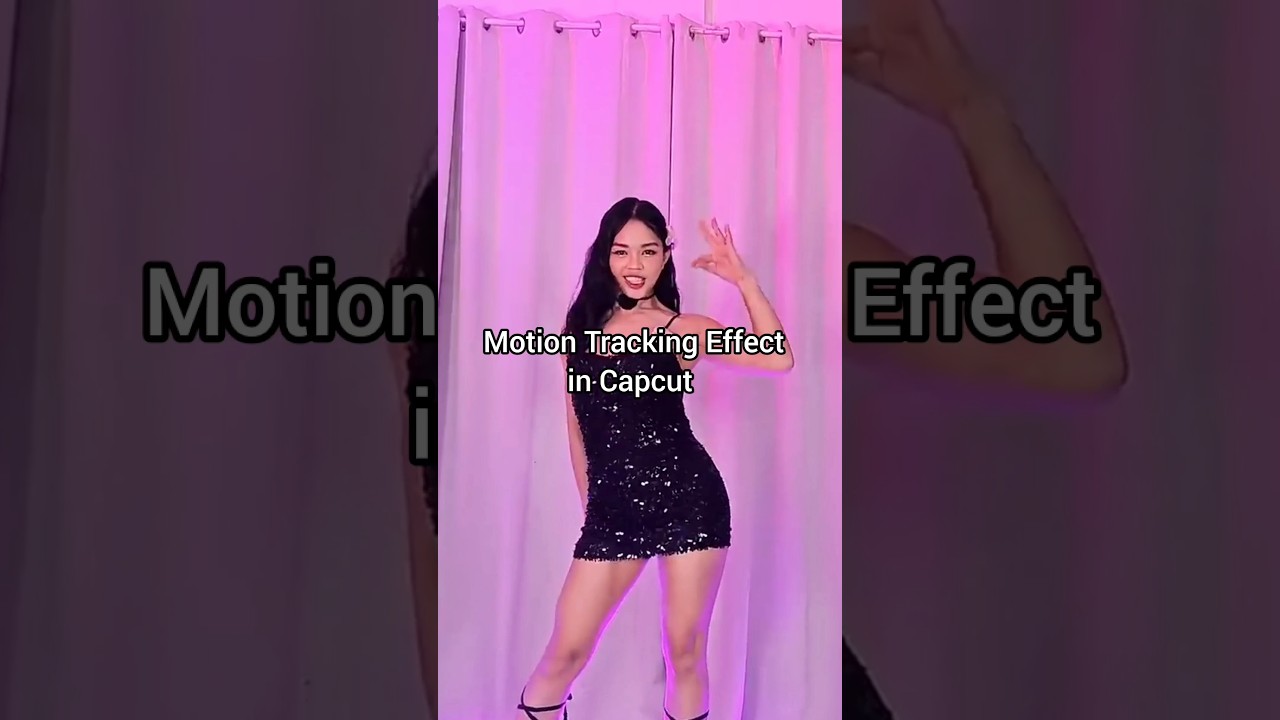 Motion Tracking Effect in Capcut - Tutorial #shorts #capcut #dance