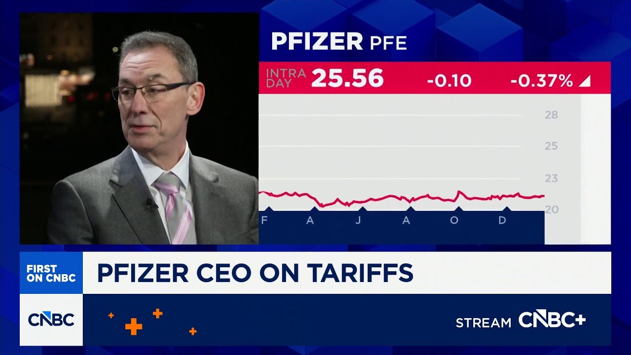 Pfizer CEO Albert Bourla: U.S. drug prices are coming down