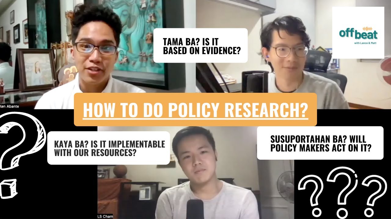What is Policy Research? | Project Offbeat Podcast