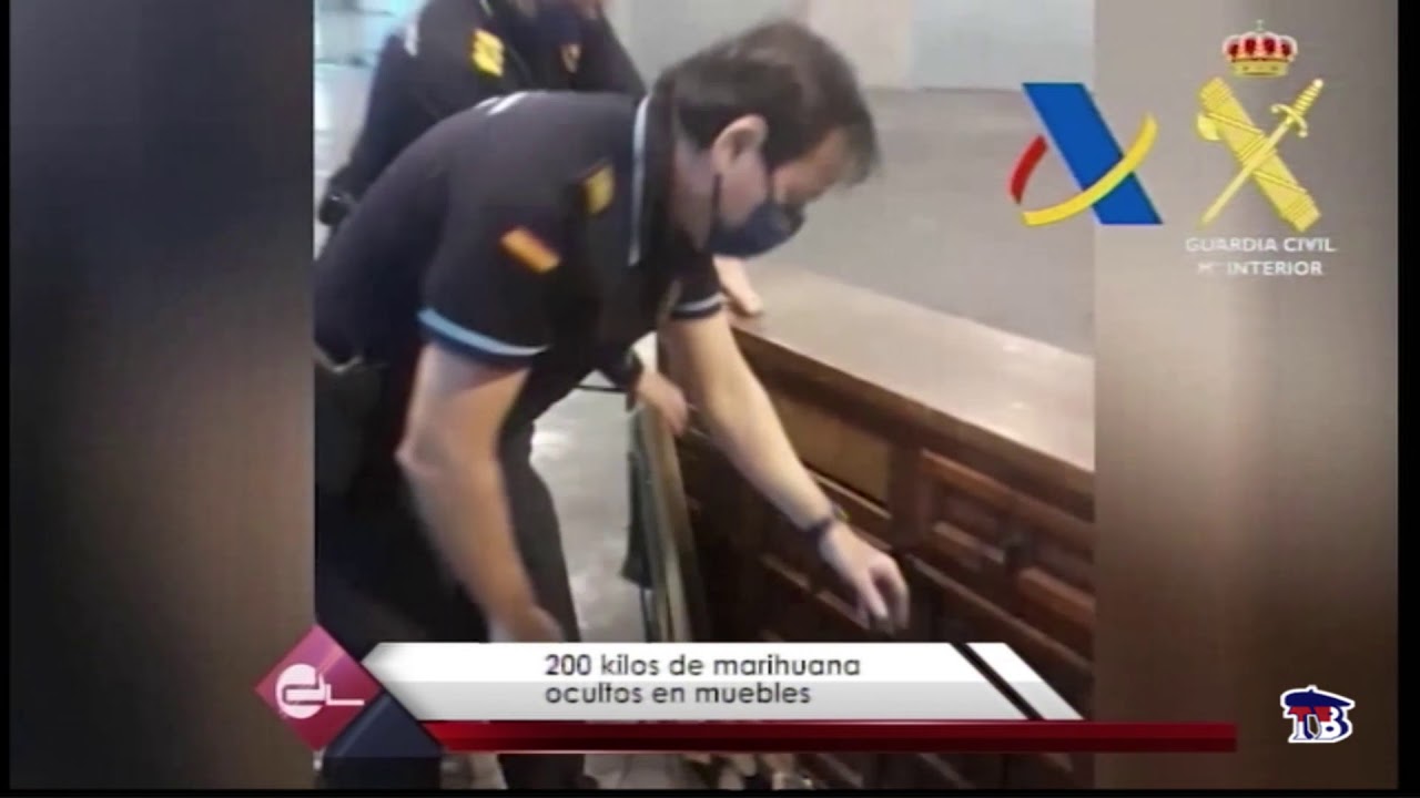 200 KILOS DE MARIHUANA OCULTOS EN MUELLE