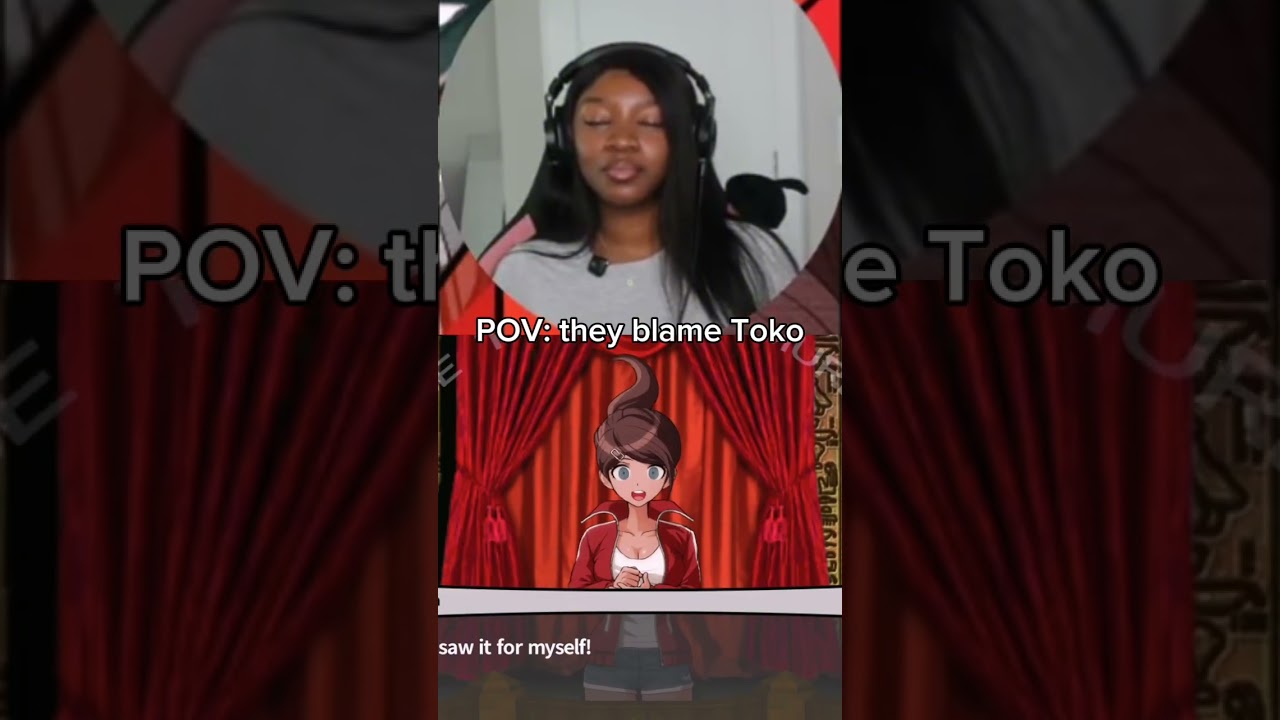 Obviously someone is lying 🤔 #danganronpa #danganronpatriggerhappyhavoc #shortsfeed