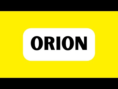 How to Pronounce Orion (Correctly)