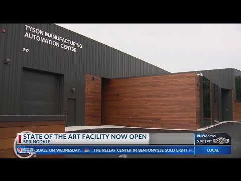 Tyson Foods opens automation and robotics center KNWA