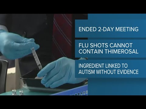 CDC advisory panel reccomends flu vaccine