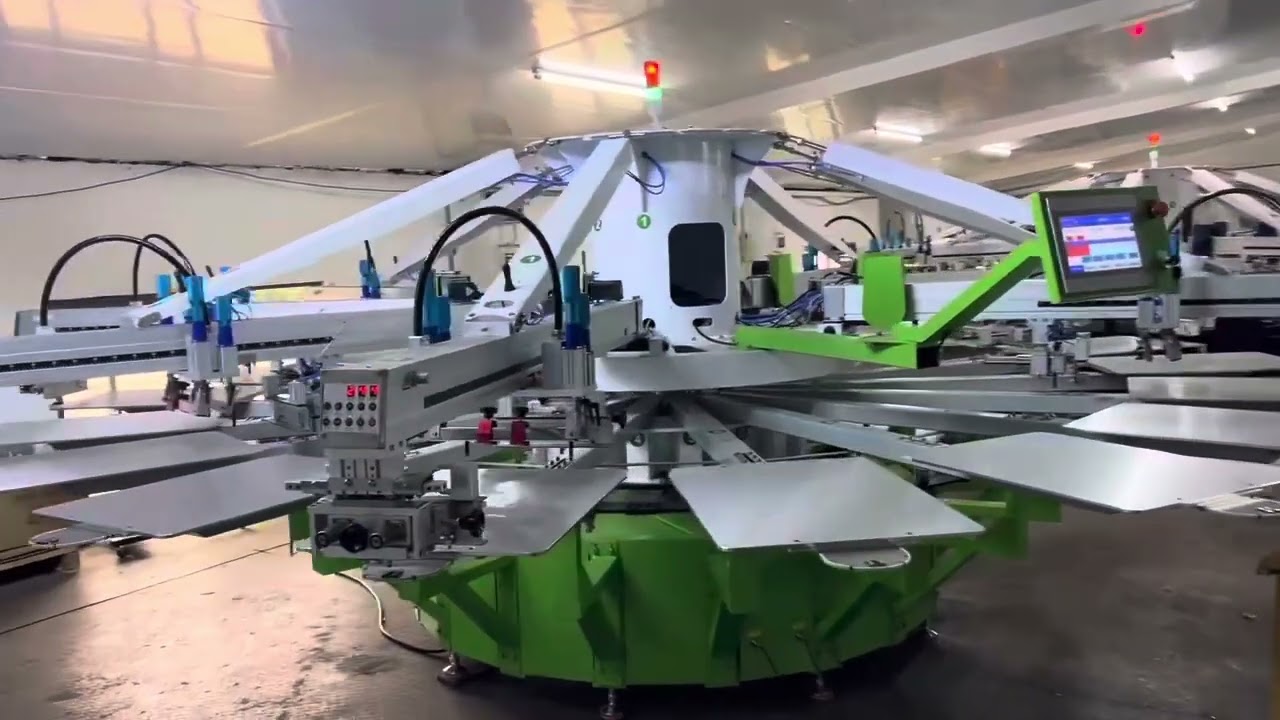 Dgruida automatic screen printing machine 