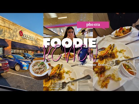 FOODIE REVIEW | Golden Apple Buffet | Trying Pho for the FIRST Time