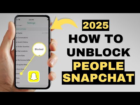 How to Unblock People on Snapchat 2025 (Quick & Easy)