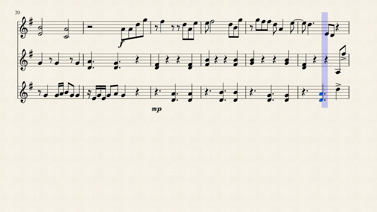 Best of Maroon 5 // sheet music for marimba