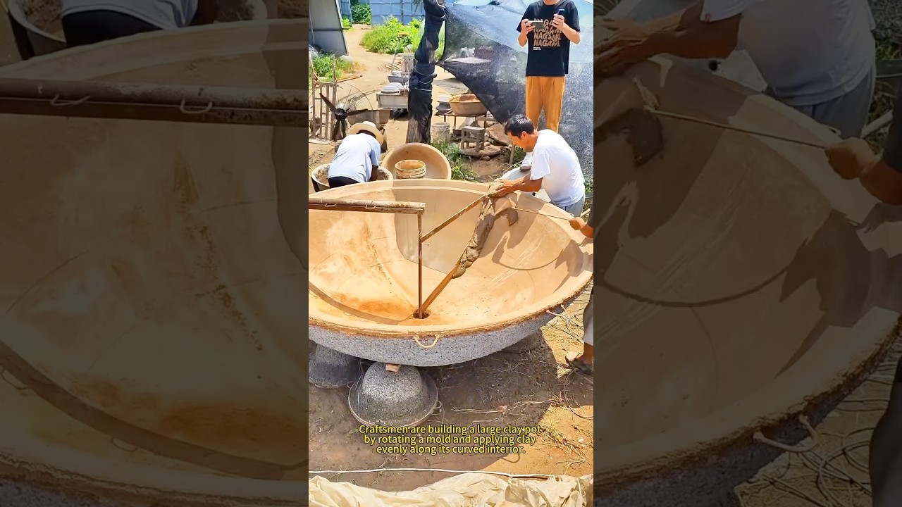 Handmade Giant Pot—Precision with Every Turn!