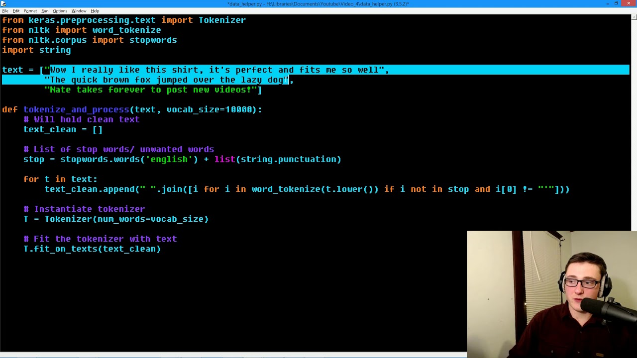 Sequence Pre-Processing for Classification - NLP for Tensorflow ep.4