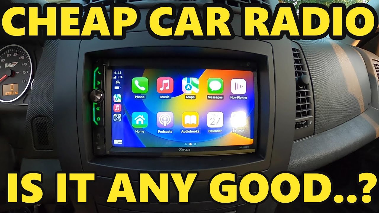 Are Cheap Aftermarket Car Radios Any Good? | Car Play | Touchscreen | Apple & Android