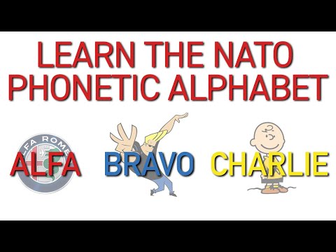 The EASIEST Way To Learn The NATO Phonetic Alphabet in 2025