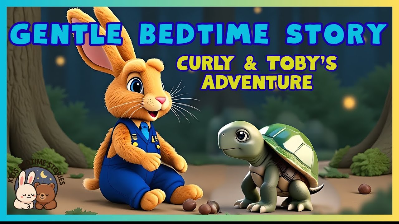 The Curious Hare & The Gentle Turtle | A Gentle 4-Minute Bedtime Story for Kids