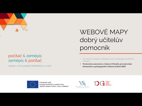 Webové mapy jako učitelův pomocník (z cyklu webinářů Zeměpis a počítač)