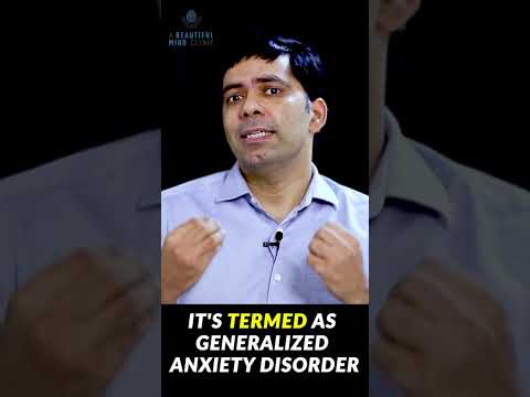 घबराहट & चिंता की बिमारी Genralized Anxiety Disorder Symptoms , treatment in Hindi #mentalillness