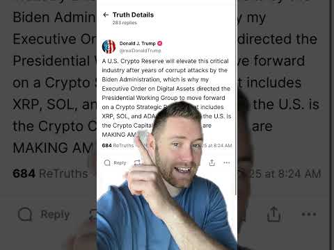 Trump Confirms XRP Reserve!