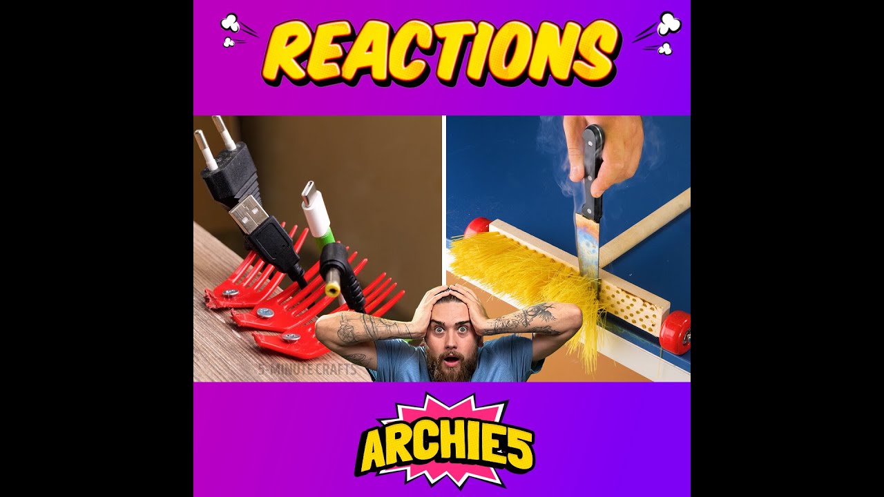 Home repairs made easy! 🚀 The Dudes REACT to home maintenance hacks! #reactionvideo