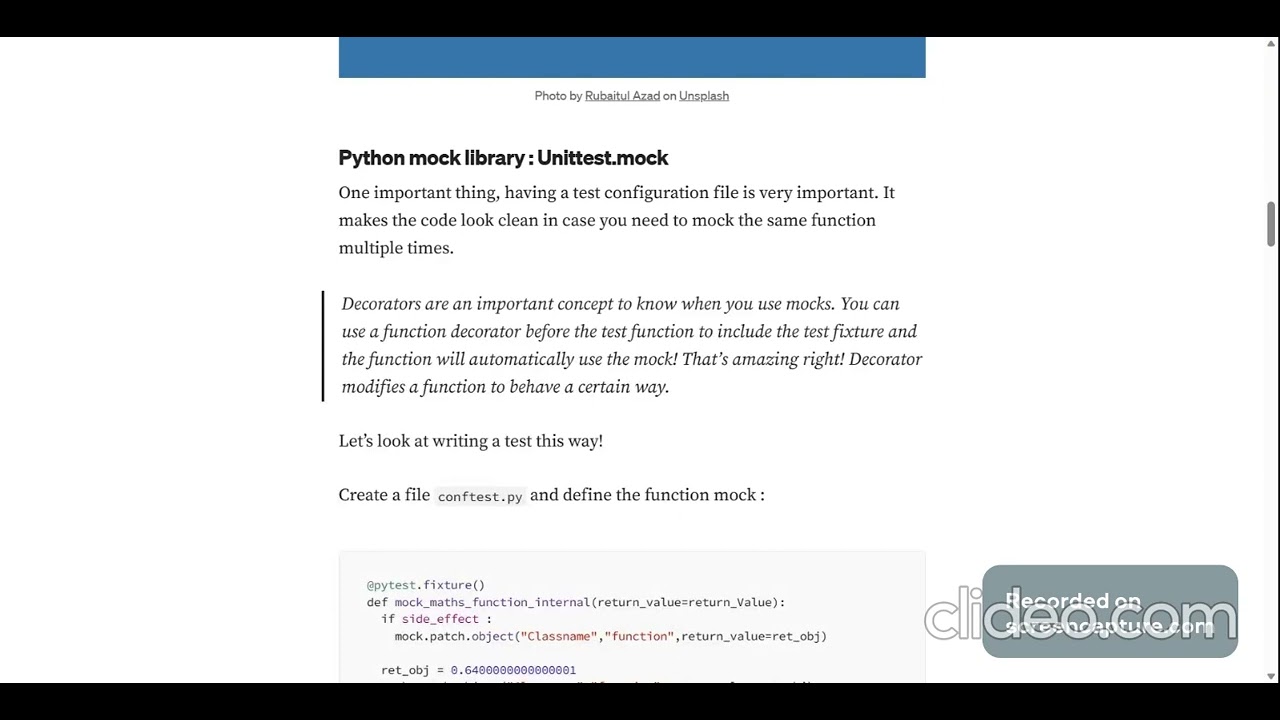 Learn Python Mocking with Unittest.mock | Python Code Nemesis