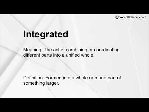 Integrated Meaning