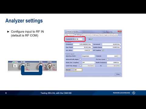 Testing SELCAL with the CMA180