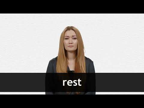REST definition and meaning | Collins English Dictionary