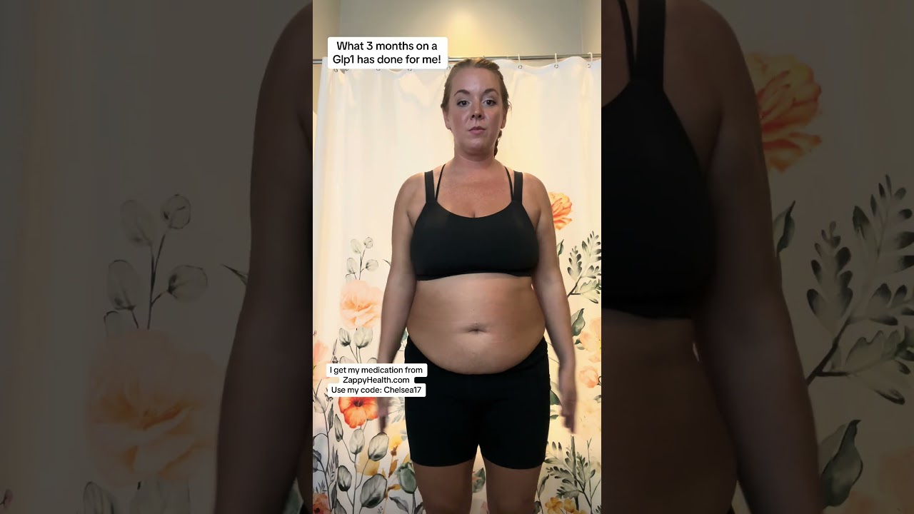 Weight loss transformation with GLP-1