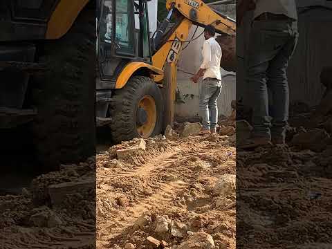 Earthwork excavation for foundation and earthwork marking