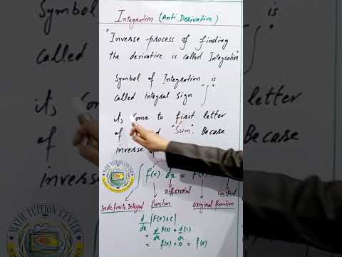Definition of integration | Concepts of Integration | forums of integration | Rule of Integration