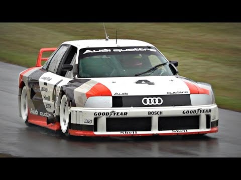 Audi's 1989 IMSA GTO Race Car Makes a Crazy Noise