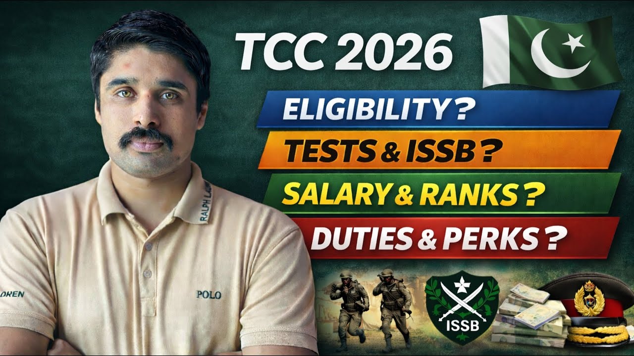 TCC 2025 From Application to Commission | Test, ISSB, Salary, Duties & Career