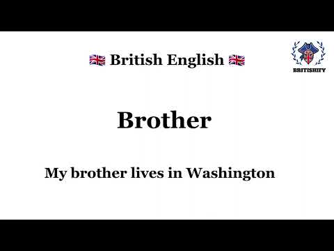 How to pronounce Brother | British Accent & American Accent