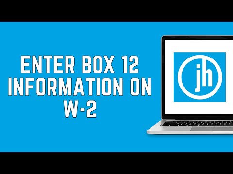 How To Enter Box 12 Information On Your W-2 In Jackson Hewitt 2024 | Enter Box 12 Information Online
