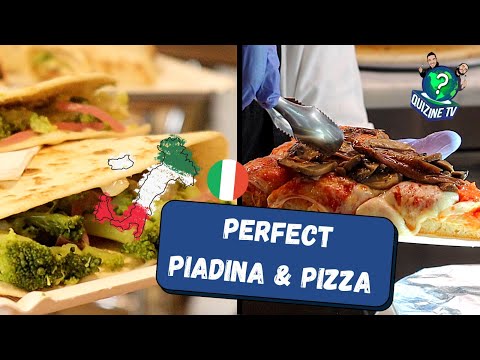 QUIZINE IN ITALY: EPISODE 1 (NORTHERN ITALY FOOD TOUR PART 1 - PERFECT PIADINA & PIZZA IN MILAN!)