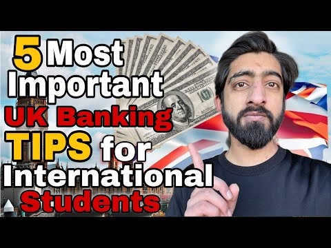 Top 5 Tips about UK Bank Accounts for International Students in 2025 🇬🇧