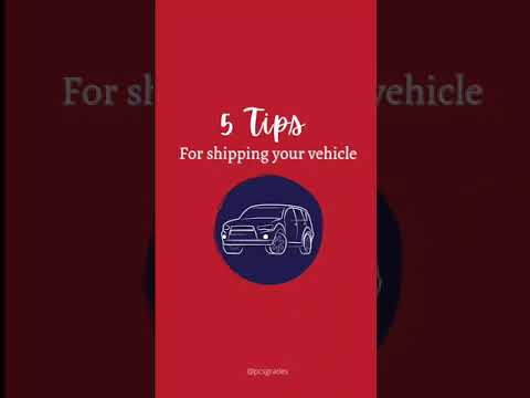 Tips for Shipping a Vehicle OCONUS