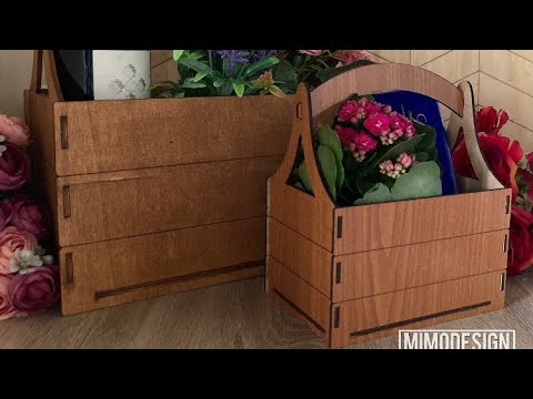How to assemble my laser cut baskets and boxes / MiMoDesignLaserfiles
