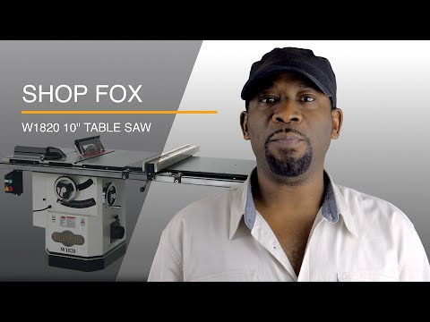 Shop Fox 1820. Table Saw
