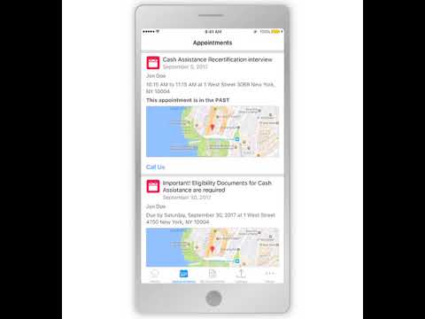 Check Appointments Using the ACCESS HRA Mobile App