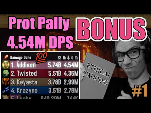 BONUS Prot Pally 4.54 M DPS… Full Cinderbrew M+11 Run (Raw Live Commentary)