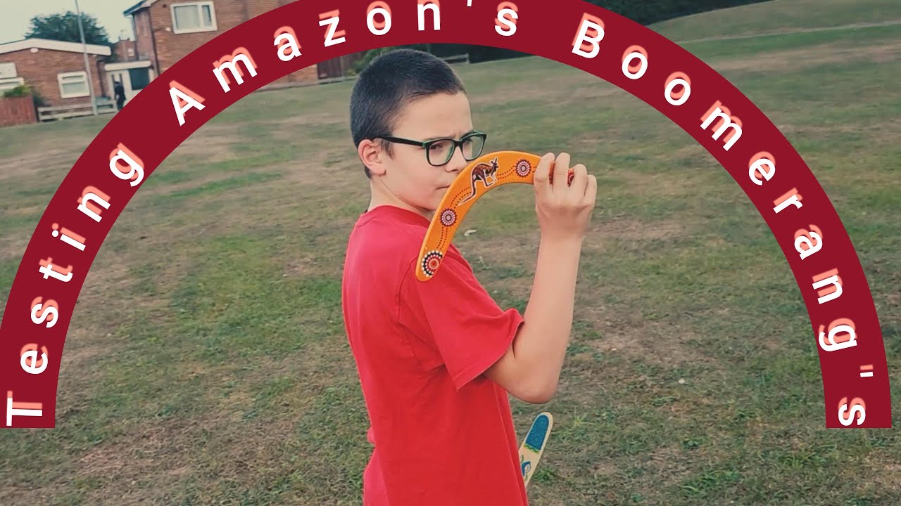 Testing Amazon's boomerang's so you do not have to.