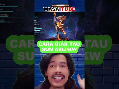 INI CARA MENGETAHUI SUN ASLI DAN KW #shorts
